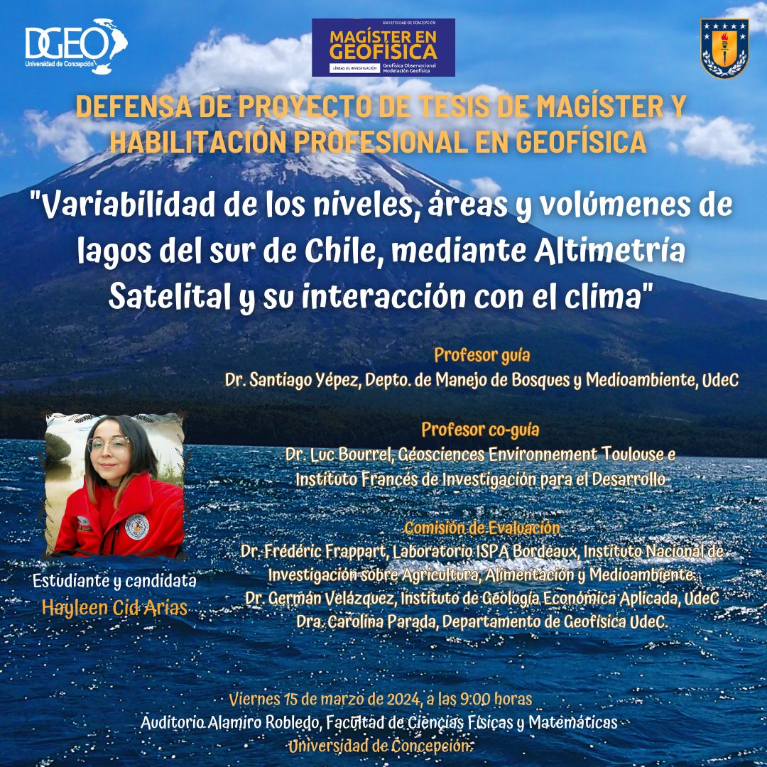 Hayleen Cid obtiene título con investigación sobre lagos del sur ...